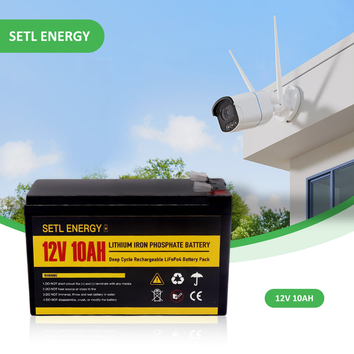 12v 10Ah Battery Lithium Battery LiFePO4 – SETL ENERGY